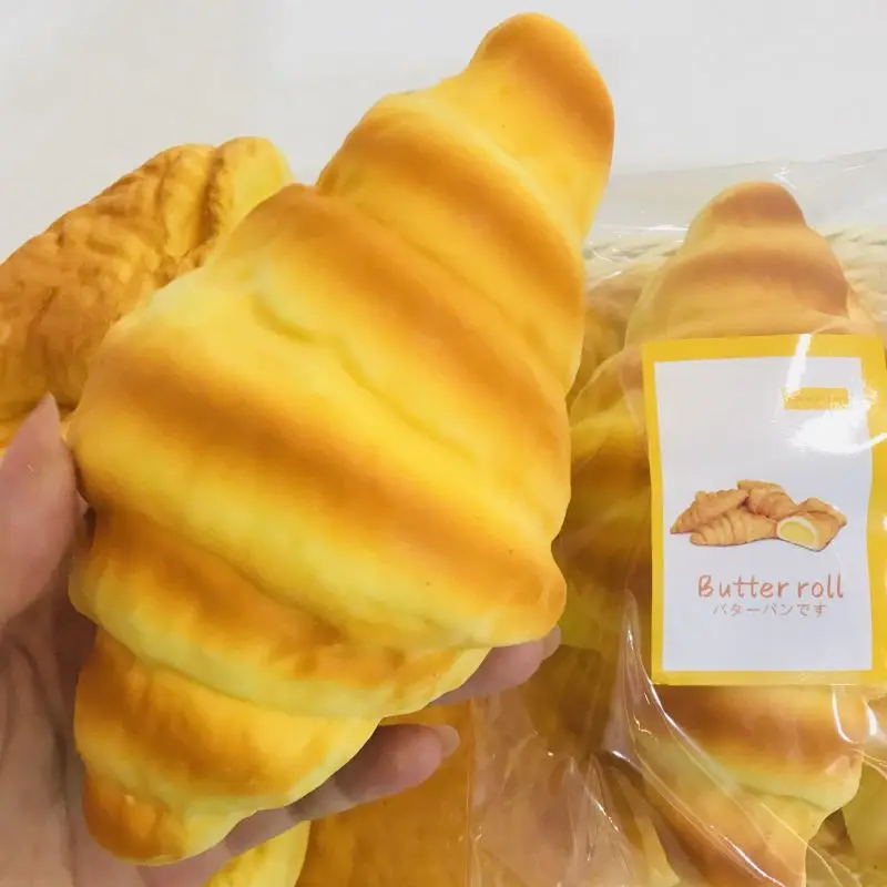 Big-Butter-Roll-Bread-Slow-Rebound-Decompression-Vent-Toy-Squishy-Slow ...