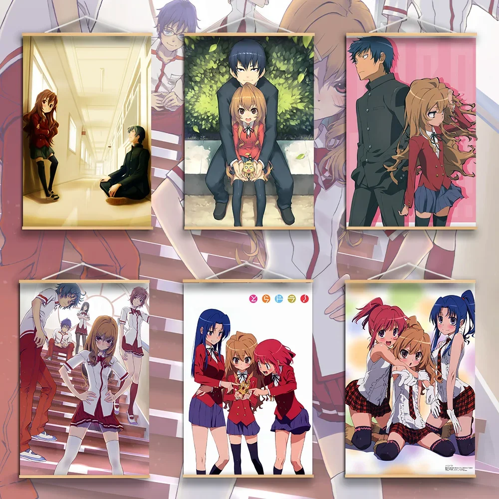 Toradora-Aisaka-Taiga-Anime-Poster-Wall-Poster-Canvas-Painting-Wall ...
