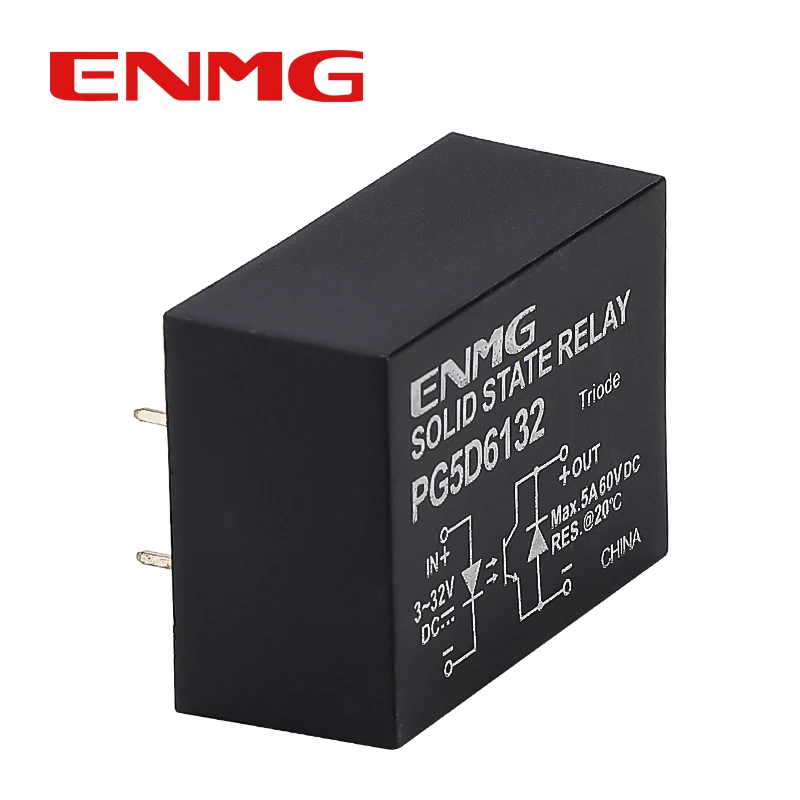 ENMG Horizontal Pin-Type Solid State Relay, PCB Mount Non-Contact DC ...