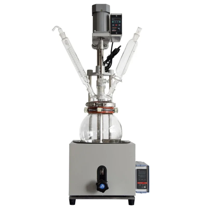 5L-industrial-chemical-reactor-price-single-layer-glass-ribbon-200c-set ...