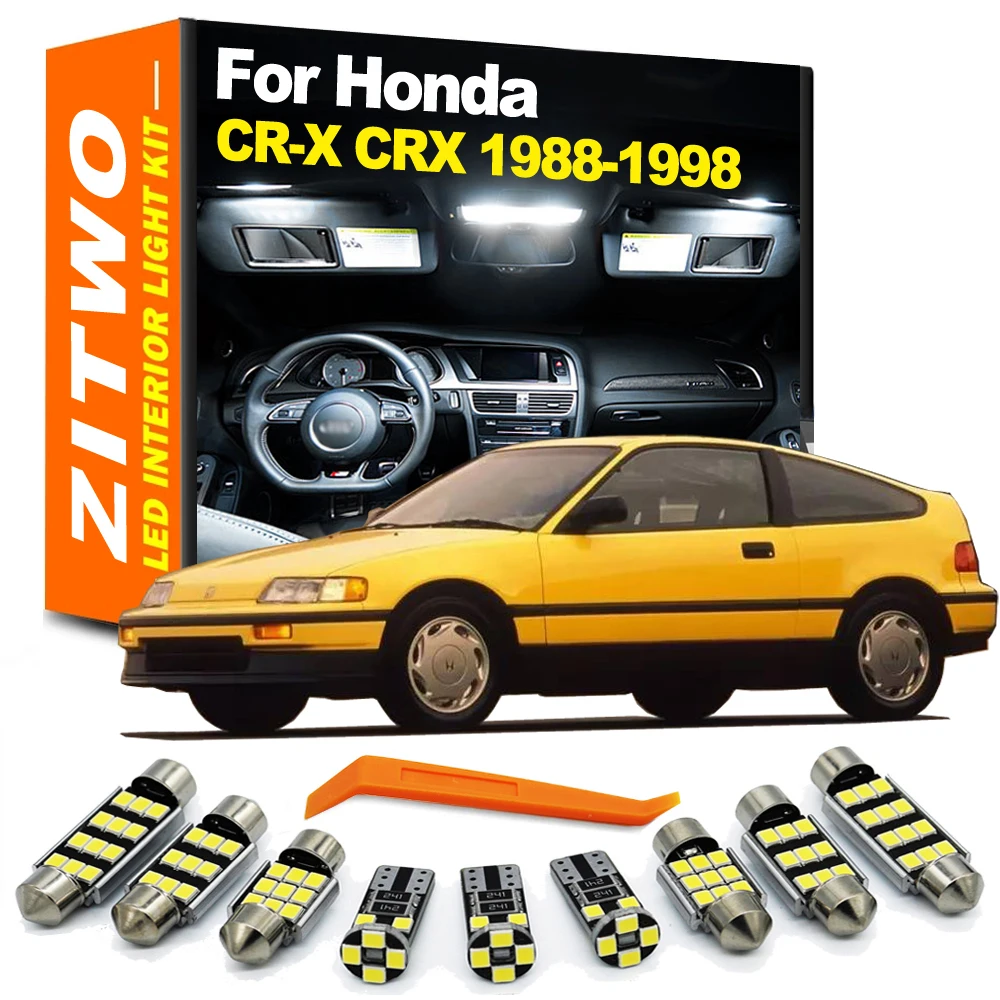 ZITWO-LED-Interior-Dome-Reading-Light-Bulb-Kit-For-Honda-CR-X-CRX-1988 ...