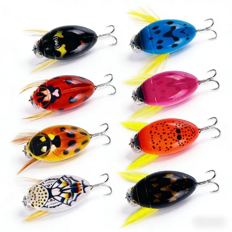 Bionic Bait3.9cm3.9gSurface Fishing Lure for Bass and Red Snapper ...