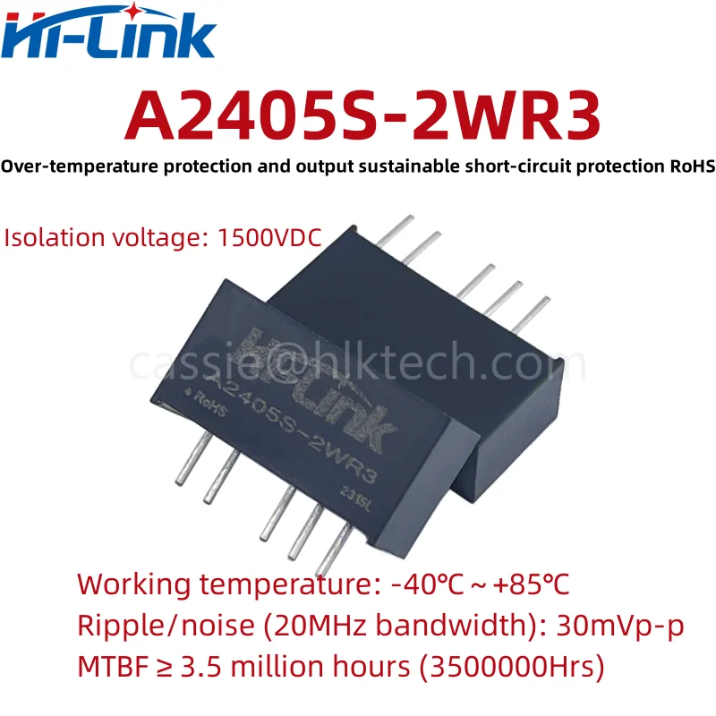 A2405S-2WR3-10pcs-lot-Hi-Link-PCB-DCDC-5V-2W-200mA-Output-Converter ...