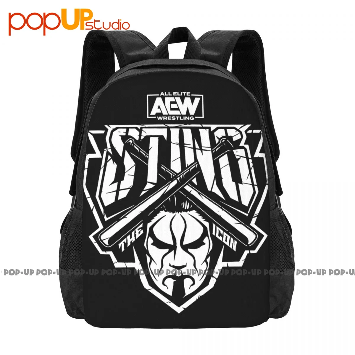 Aew-All-Elite-Wrestling-Sting-Justice-Backpack-Large-Capacity-Print ...