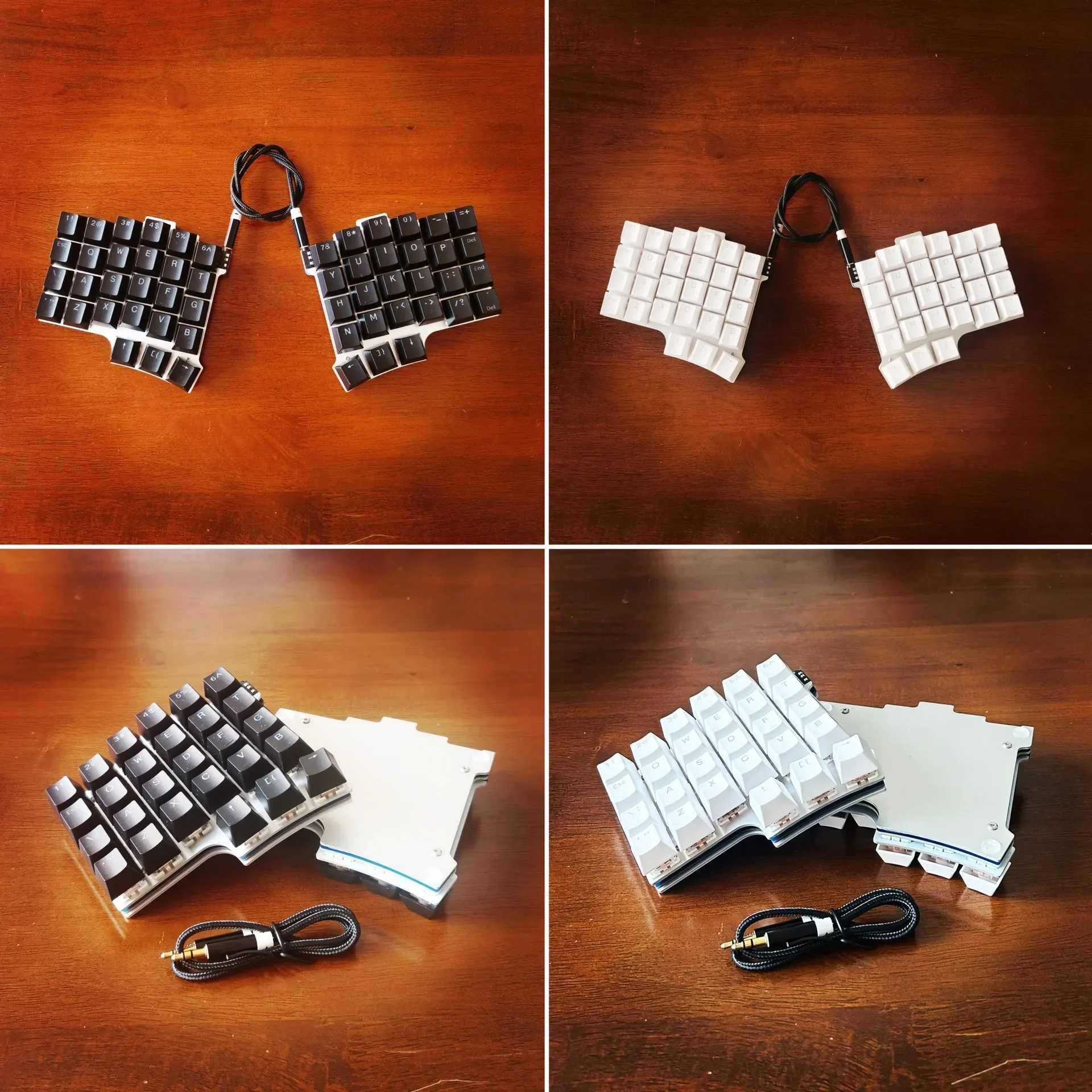 X9-Split-Keyboard-Custom-54keys-Wired-Single-mode-Ergonomics-Aluminium ...