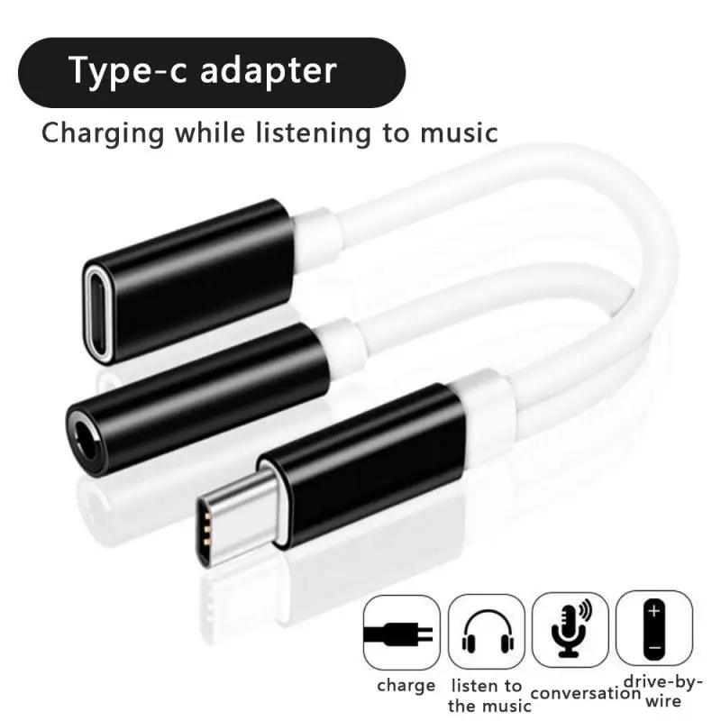 2-In-1-USB-C-To-3-5mm-Headphone-Jack-Adapter-Cable-Splitter-Type-C ...