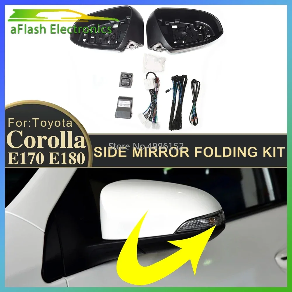 For-Toyota-Corolla-E180-Auris-E180-2016-2018-Car-Side-Mirror-Folding ...