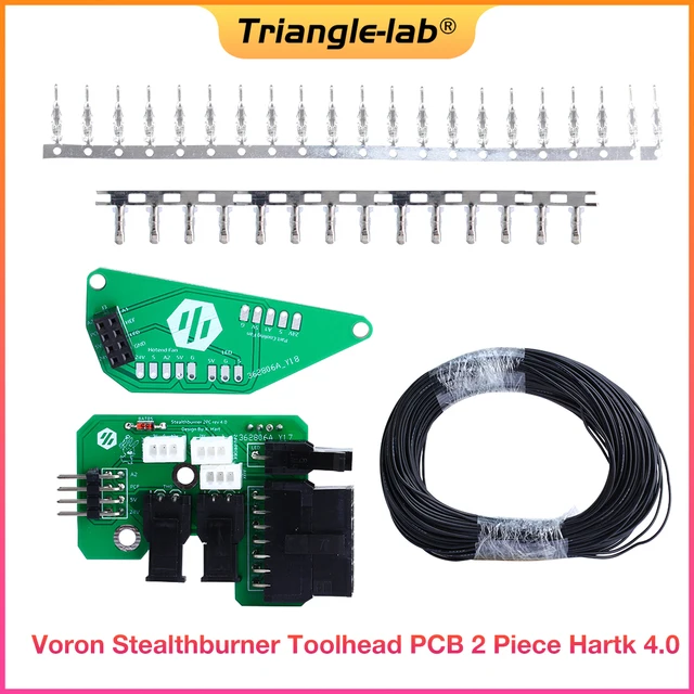 Trianglelab voron stealthburner toolhead pcb 2 piece hartk 4.0 3D ...