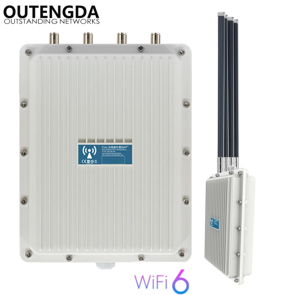 1800Mbps-802-11ax-WIFI6-Dual-Band-Outdoor-Access-Point-High-Power ...