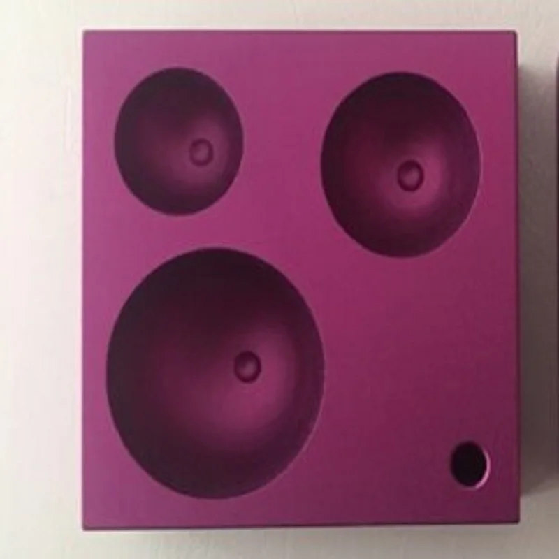 SYNTHWARE Heating Aluminum Block for Round Bottom Ball Bottle, H200003 ...
