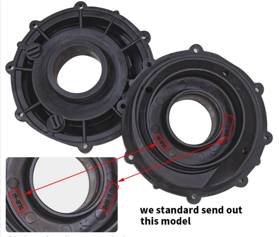 LX WP300-II Pump Wet End face plate only B436-10(01)
