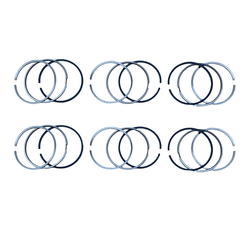 6Pcs-Piston-Ring-Kits-For-Cummins-6C-ISC-QSC-8-3C-4089643-4376319 ...