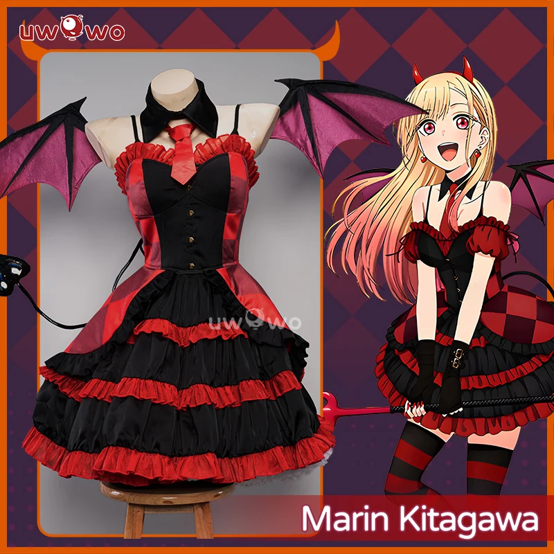 In-Stock-UWOWO-Marin-Kitawa-Cosplay-with-Wings-Falls-In-Love-Little ...