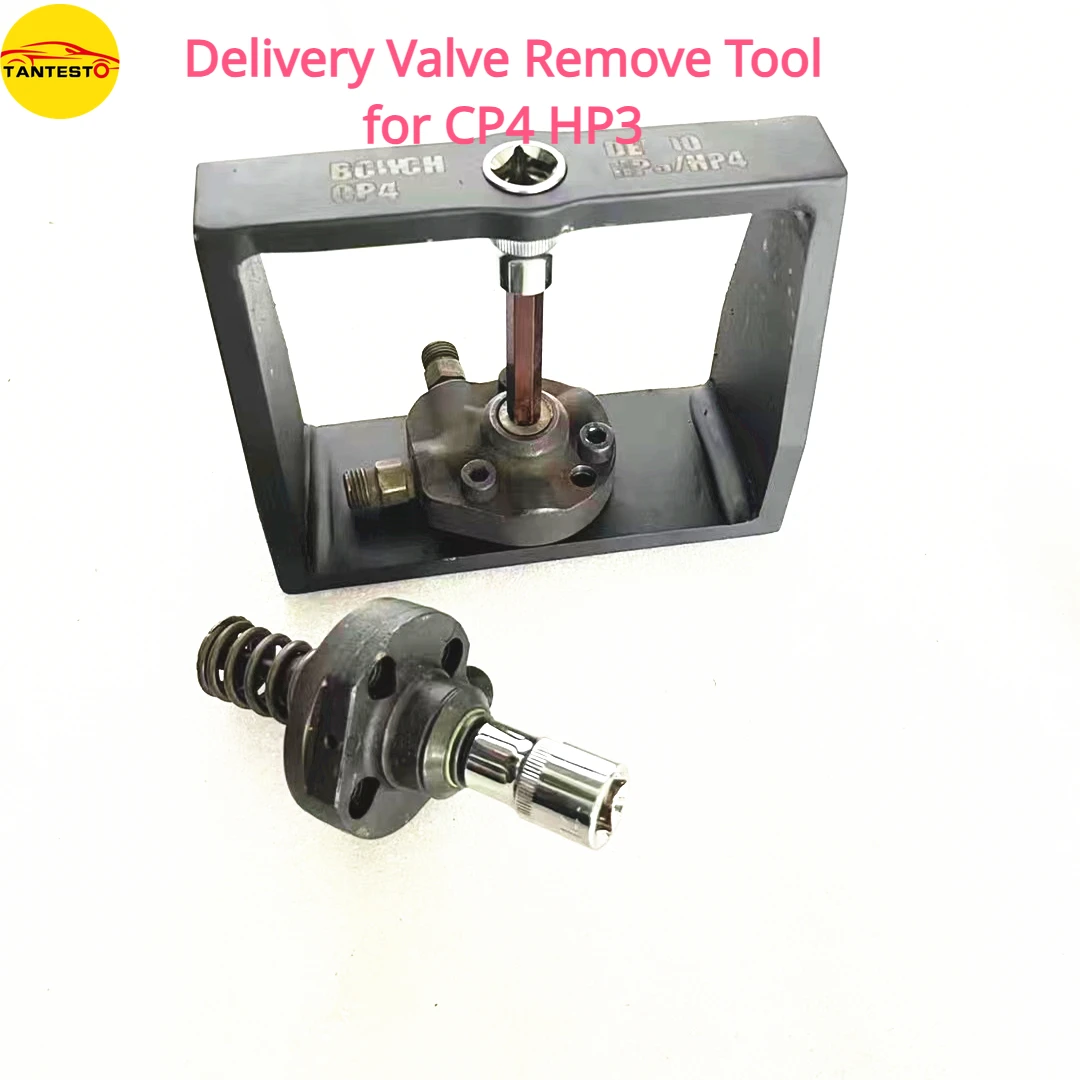 Diesel Delivery Oil Outlet Valve Plunger Screw Removal Install Bracket ...