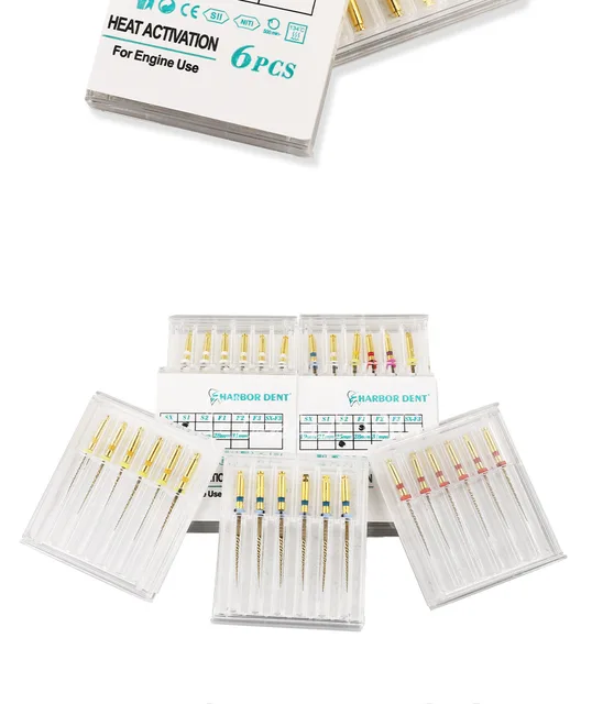 Cortavientos Adidas 6PCS/Pack Archivos Dental Para Conducto Radicular ...