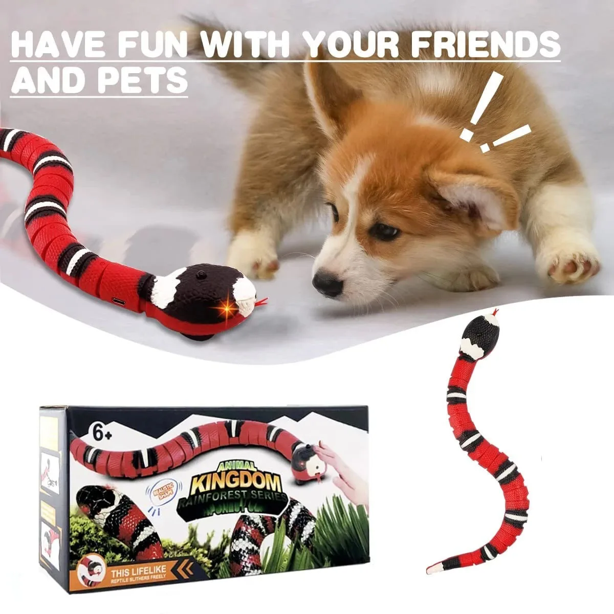 Smart-Sensing-Interactive-Dog-Toys-Automatic-Eletronic-Snake-Dog ...