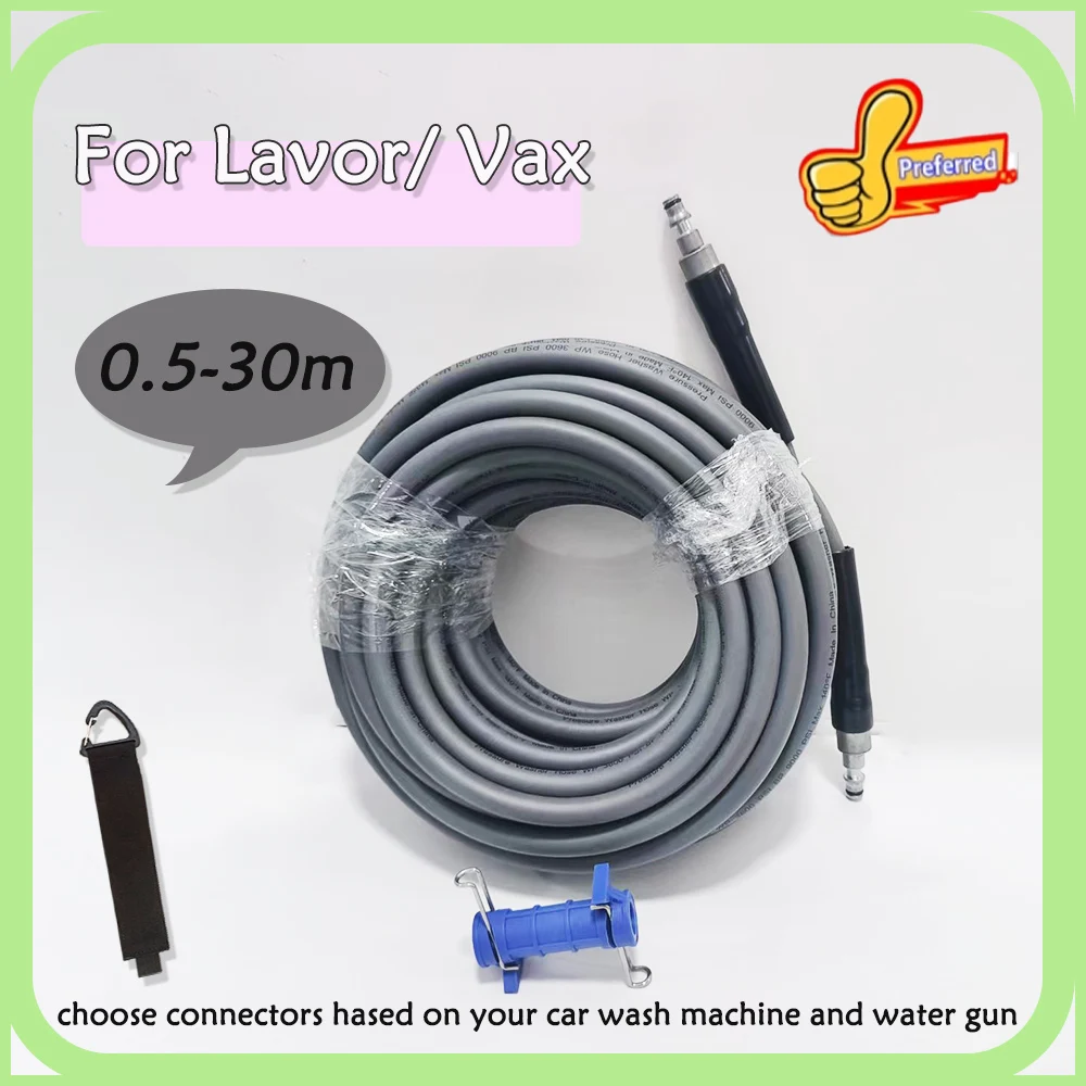 High-pressure-cleaning-machine-hose-ultra-flexible-car-wash-hose-with ...