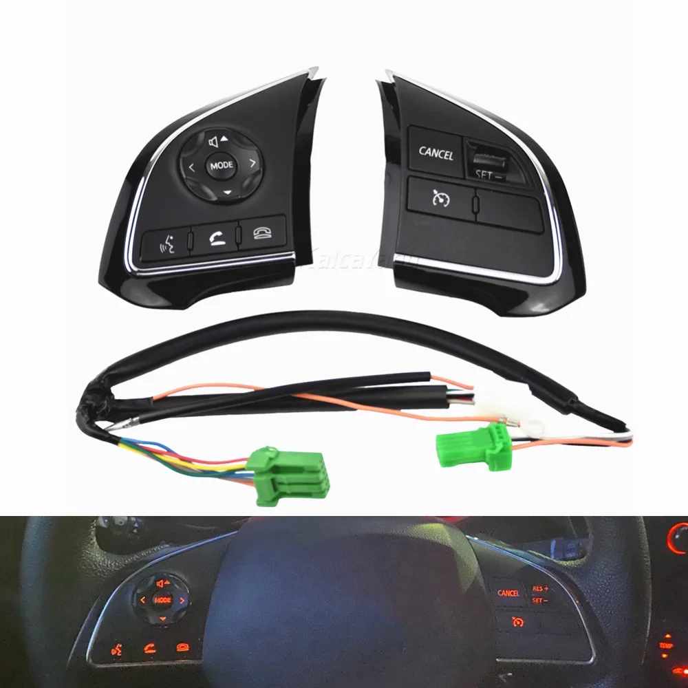 Car Steering Wheel Button For ASX Xpander Eclipse Cross Mitsubishi ...