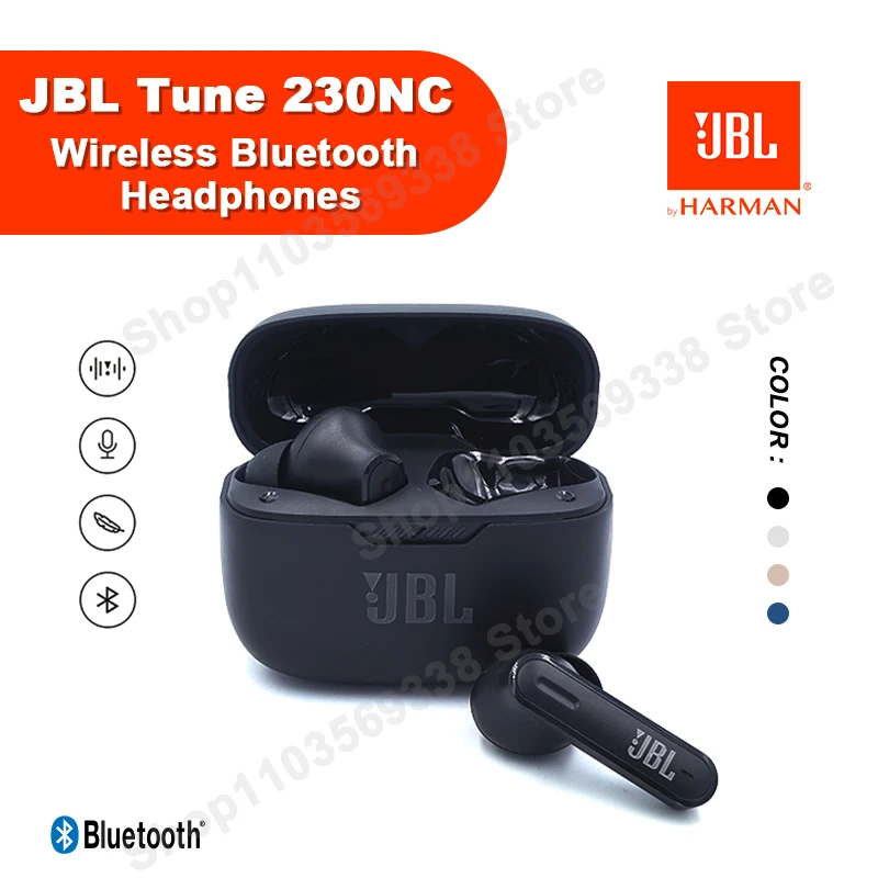 Original-JBL-Tune-230NC-TWS-True-Wireless-Bluetooth-Earphones-Sound ...