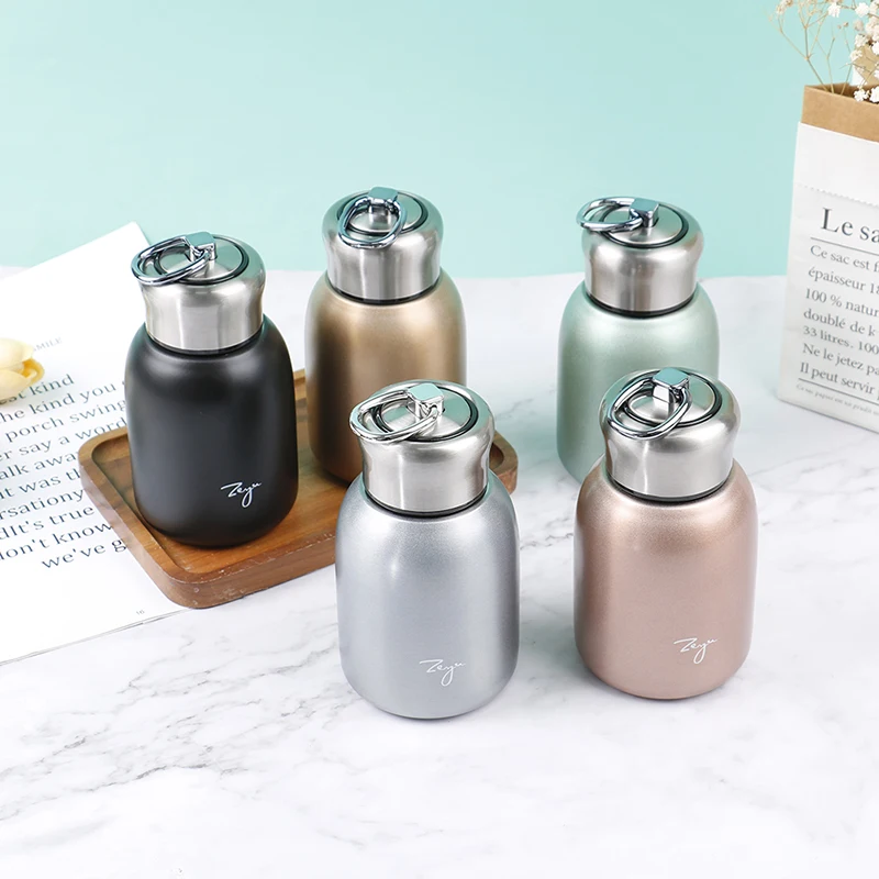 300ml Mini Coffee Vacuum Flasks Lovely Thermos Portable Travel Water ...