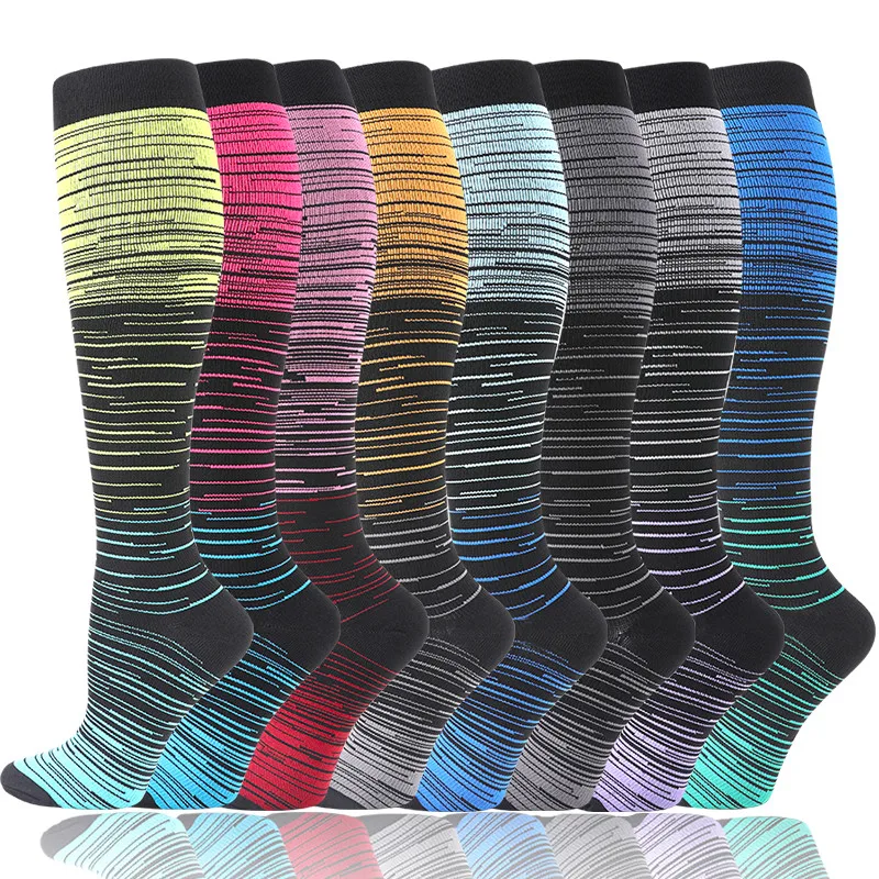 Pressure-Socks-Long-Tube-Compression-Socks-Marathon-Socks-Triathlon ...