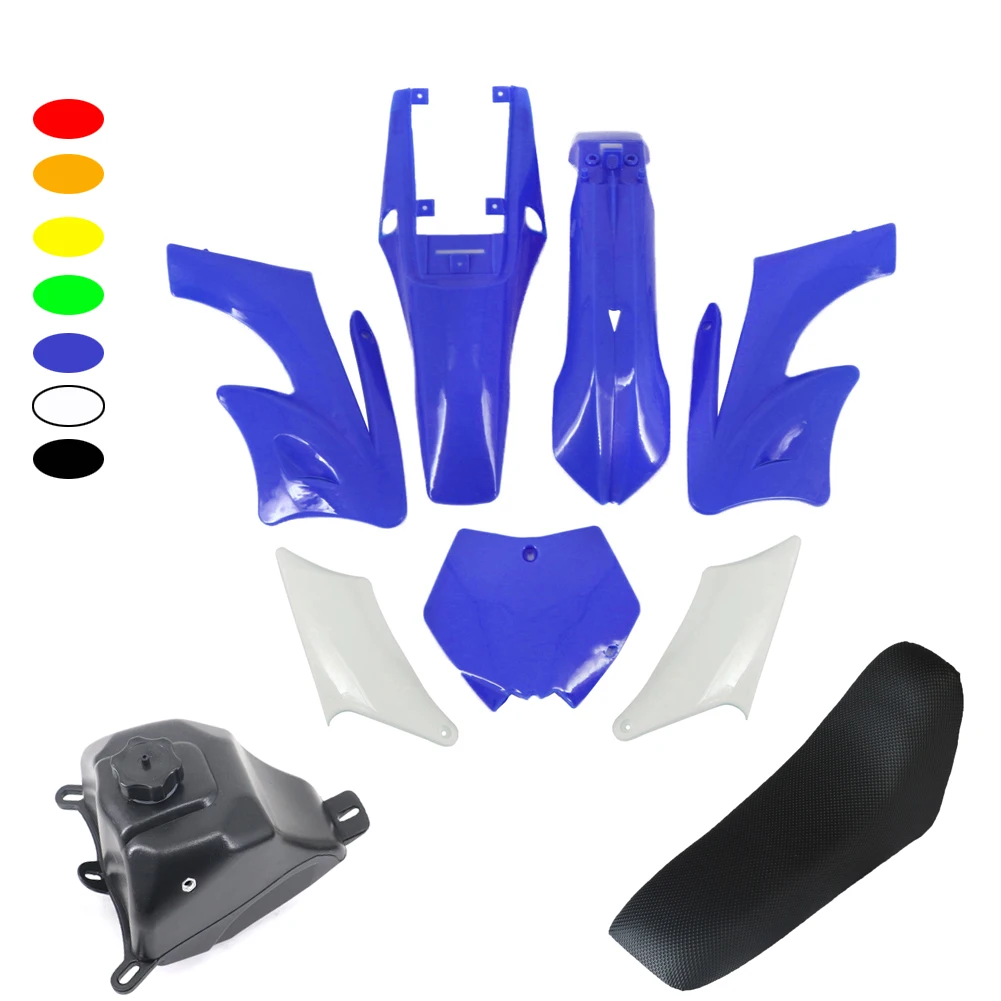 Plastic-Cover-Fairing-Kits-Mudguard-Fenders-Racer-Seats-Gas-Fuel-Tanks ...