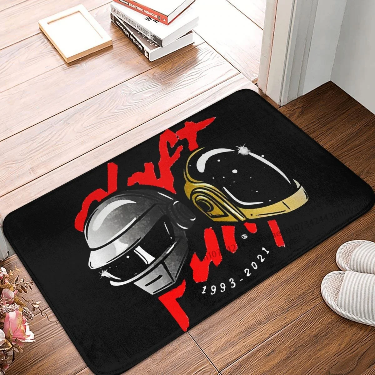 Daft Punk Electronic Music Band Bedroom Mat Think About Ways Doormat ...