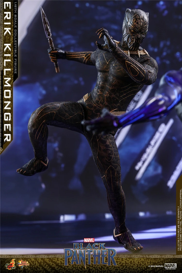 Hottoys HT 1 6 Erik Killmonger NJadaka MMS471 Marvel AliExpress