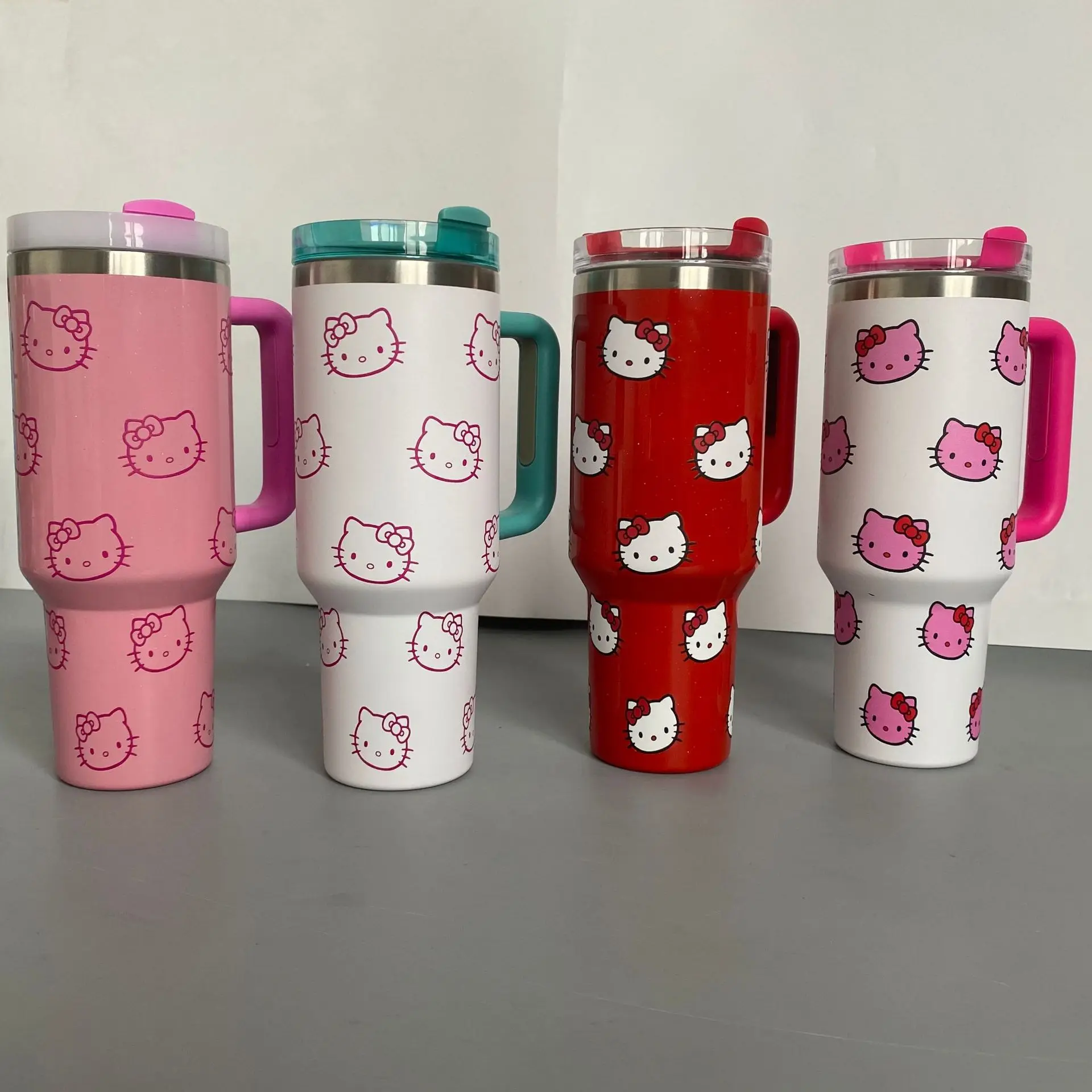 40Oz-Sanrio-Hello-Kitty-Stainless-Steel-Insulated-Mug-With-Handle-Straw-Mugs-Large-Capacity ...
