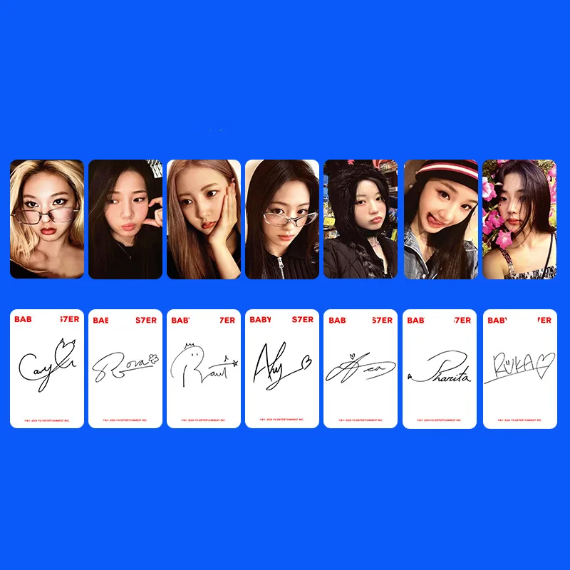 Kpop-BabyMONS7ER-Photo-Print-Pictures-Cart-o-Postal-New-Album-Box-MMT ...