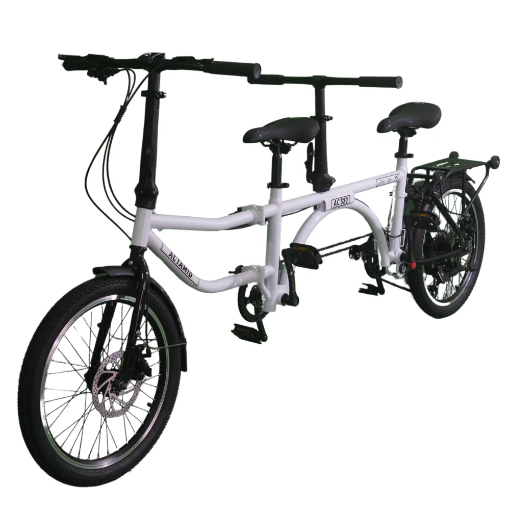 Folding-Tandem-Bike-with-Triple-Fold-2-Person-Bicycle-7-Speed-Travel ...