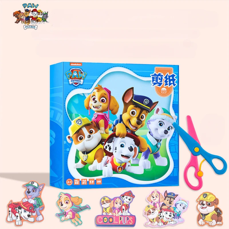 108pcs-Paw-Patrol-Paper-Cuttings-Cartoon-Diy-Art-Craft-Making-Origami ...