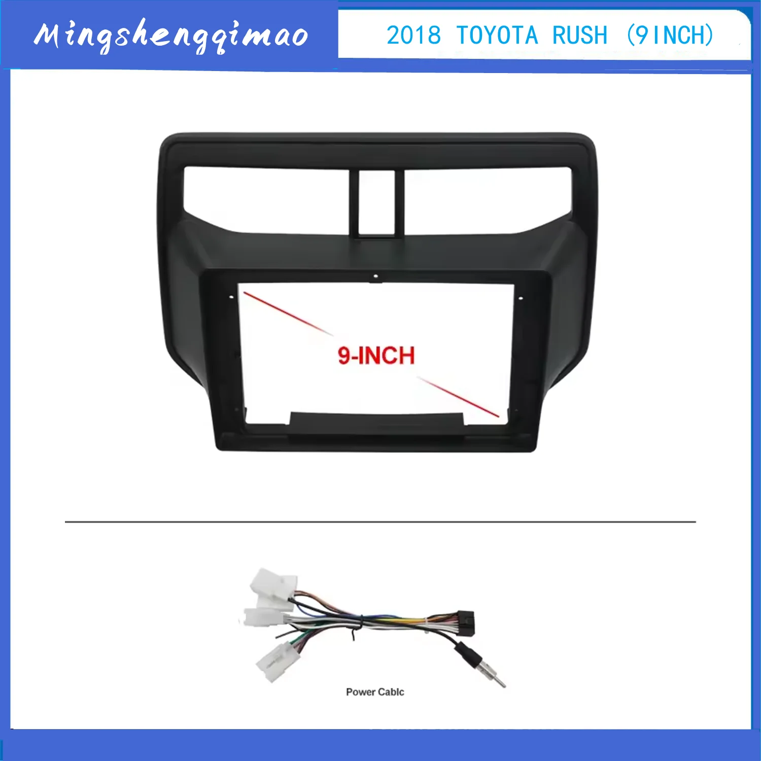 9-inch-car-stereo-system-dashboard-for-Toyota-Rush-2018-2020-car-GPS ...