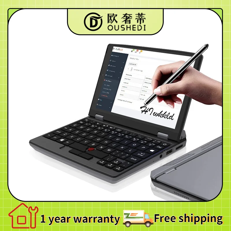 Mini Windows 10 Notebook Computador Portátil, PC de bolso, Intel ...