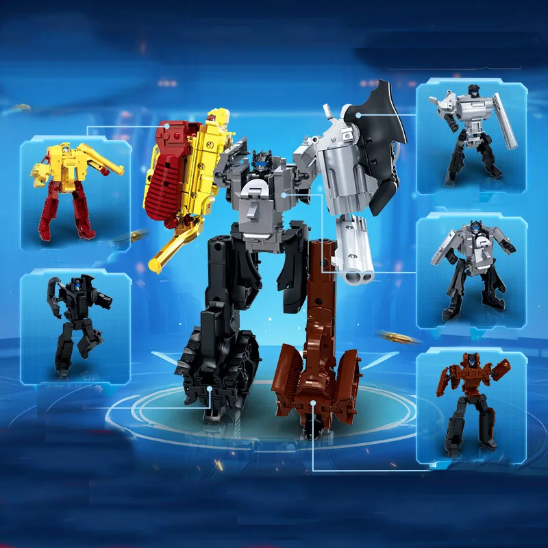 5-in-1-Deformation-Gun-Robot-Figure-Desert-Eagle-M712-M500-Glock-17 ...