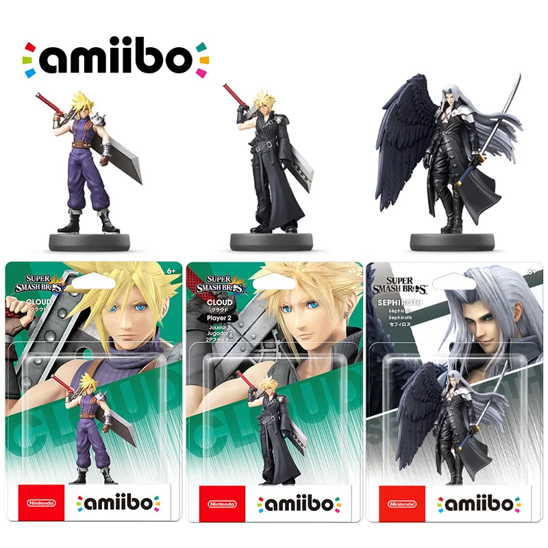 ARTSWIFT-Amiibo-Super-Smash-Bros-Series-for-Cloud-Player-1P-2P-Sephiroth-Final-Fantasy-Asian ...