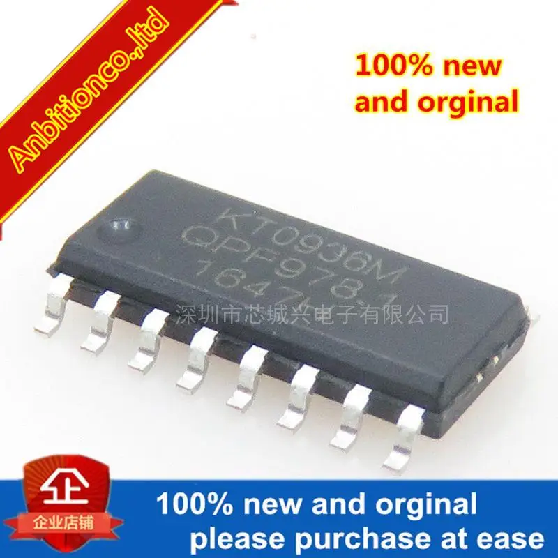 12 piezas 100% nuevo y original KT0936M SOP16, en stock|Limpiadores de ...