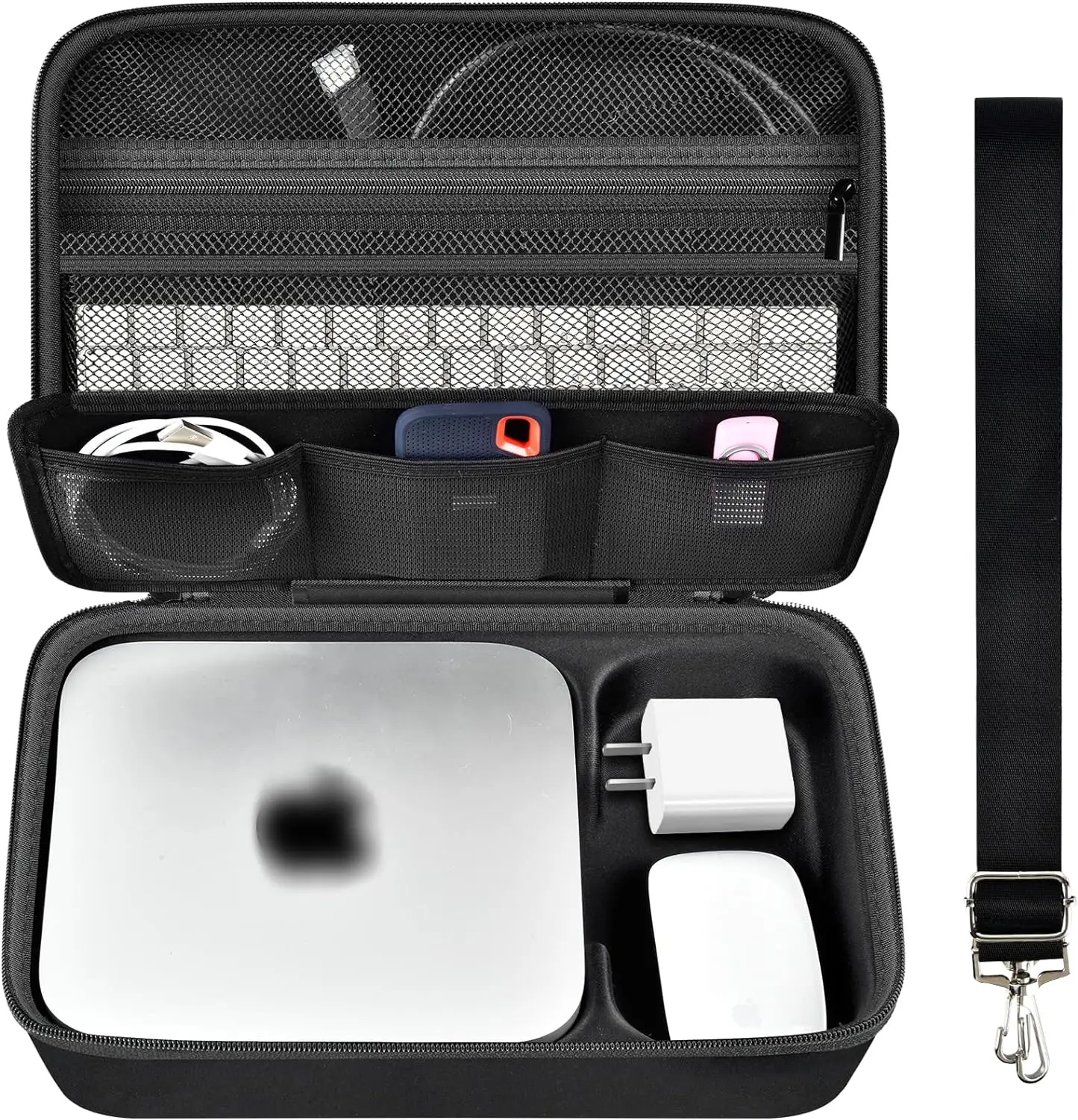 Apple-Desktop-Computer-Organizer-Case-compat-vel-com-Mac-Mini-M2-Mac ...