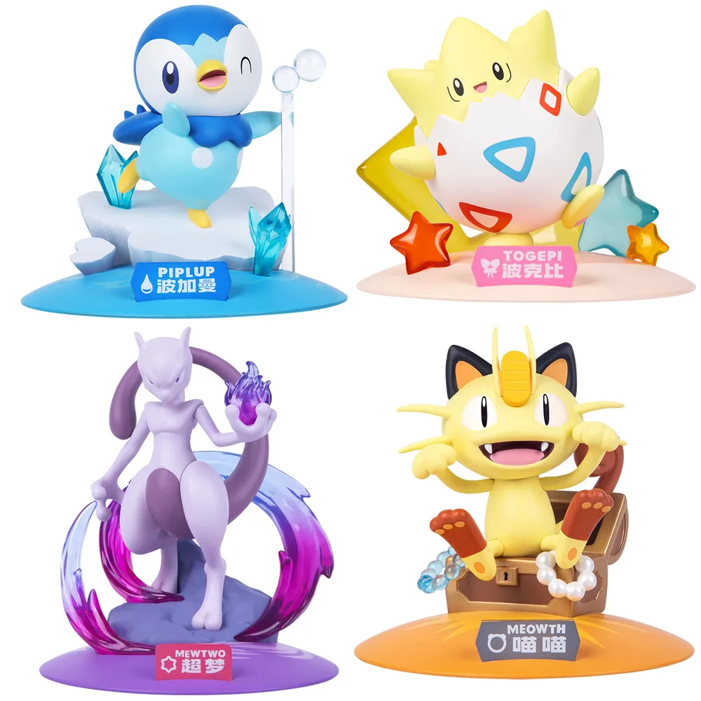 Pokemon-Togepi-Mew-Mewtwo-Piplup-Dragonite-Pikachu-Funism-Toy-Eevee ...