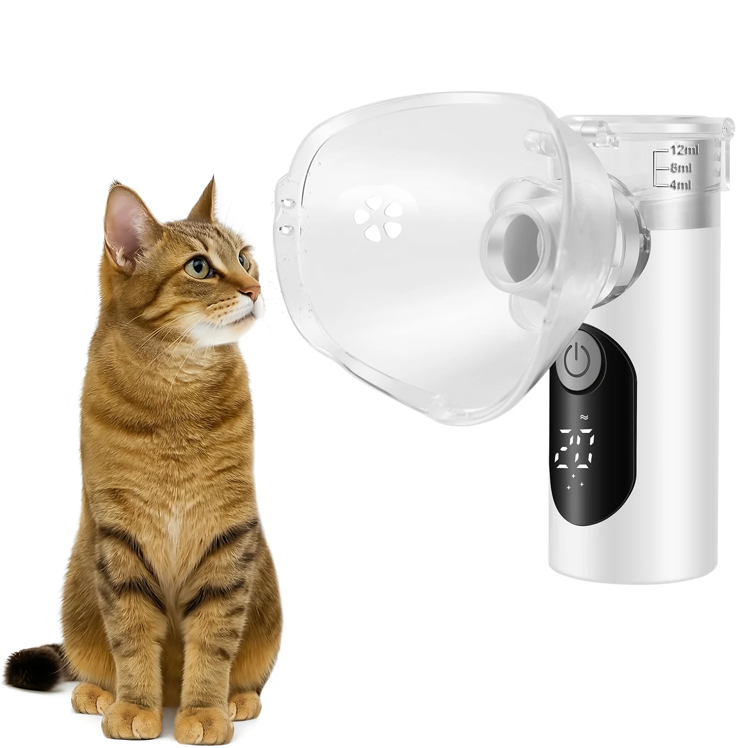 Pet Portable Handheld Nebulizer Machine Home Atomizer Nebuliser ...