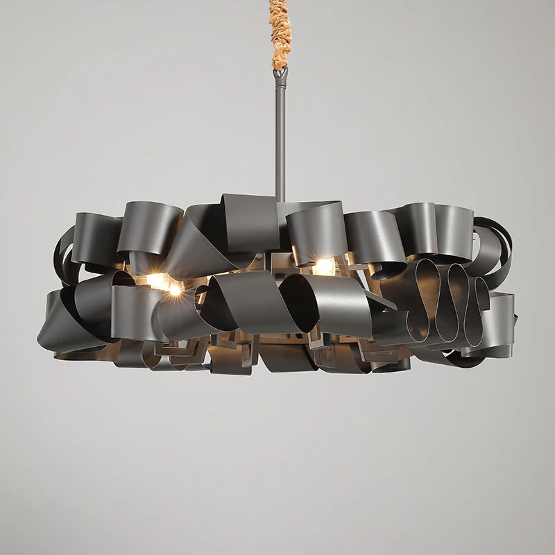 Postmodern Luxury Living Room Pendant Light Design Sense Lighting ...