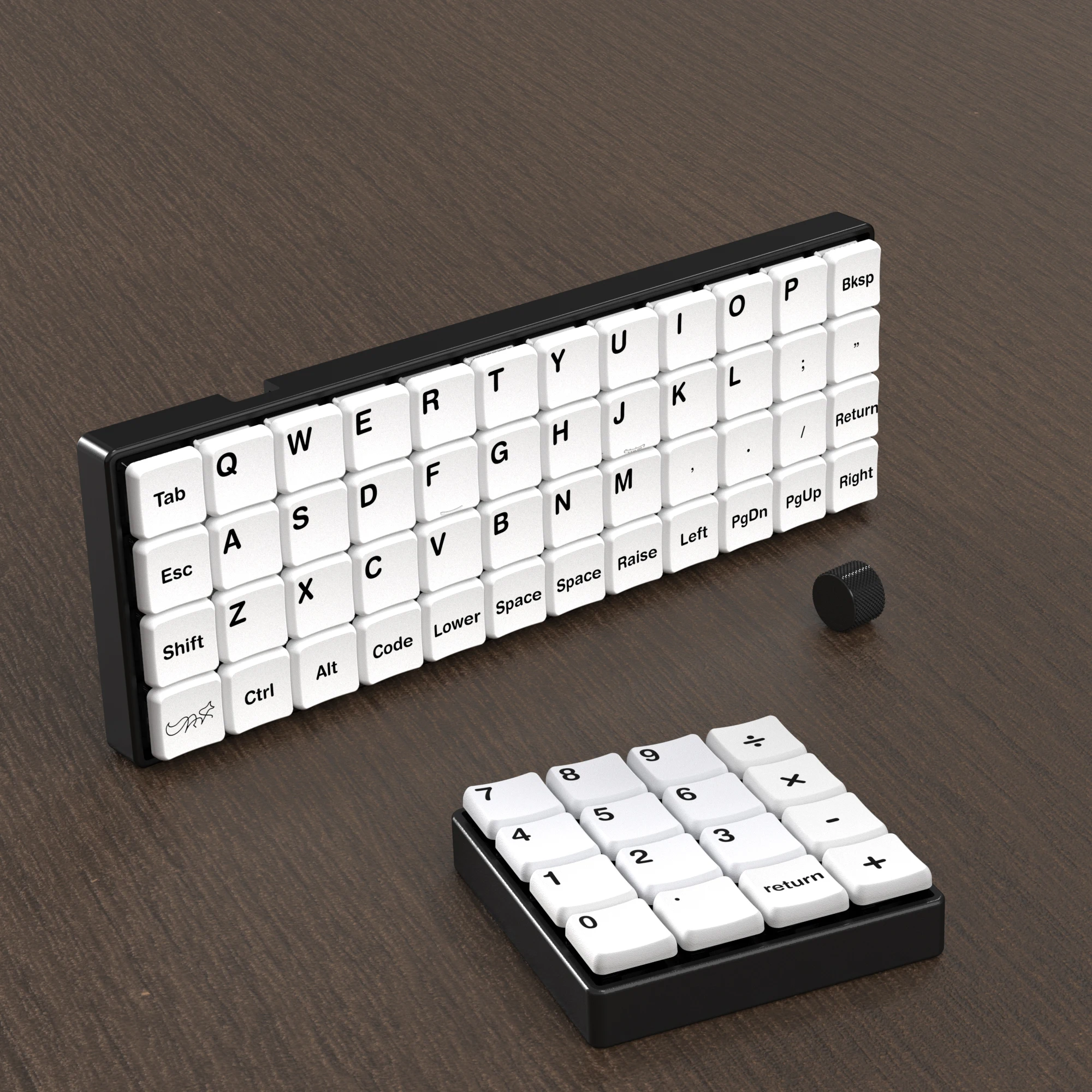 Wired-Mechanical-Mini-Number-Keypad16-Key-Numeric-Keypad-Shaft-Suitable ...