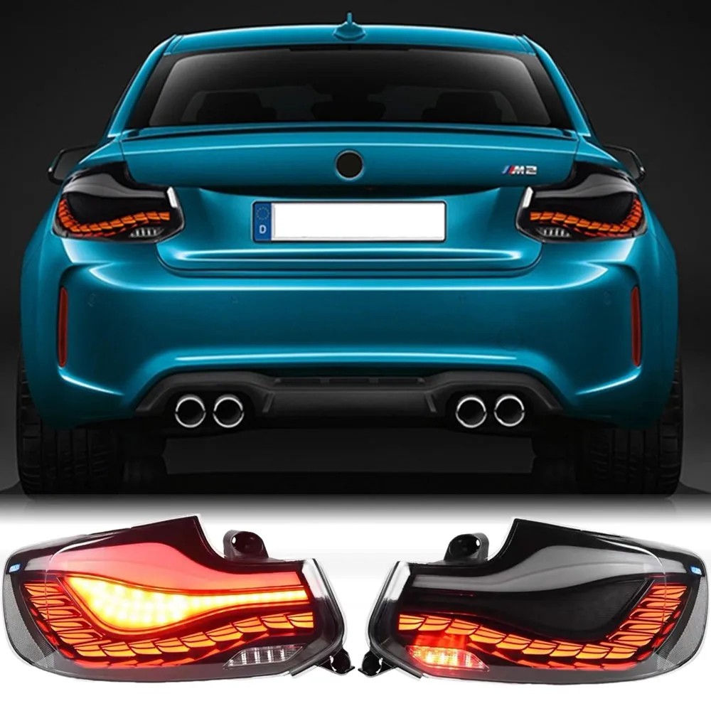 12v Taillights For Bmw 2 Series F22 F23 F87 M2 M2c Tail Light Rear Drl ...