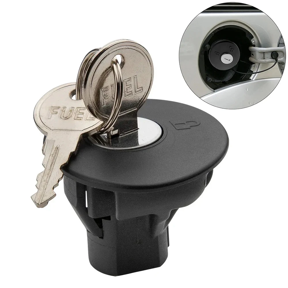 8U5Z 9C268 B Car Locking Gas Fuel Tank Plug Cover Gas Cap With 2 Keys ...