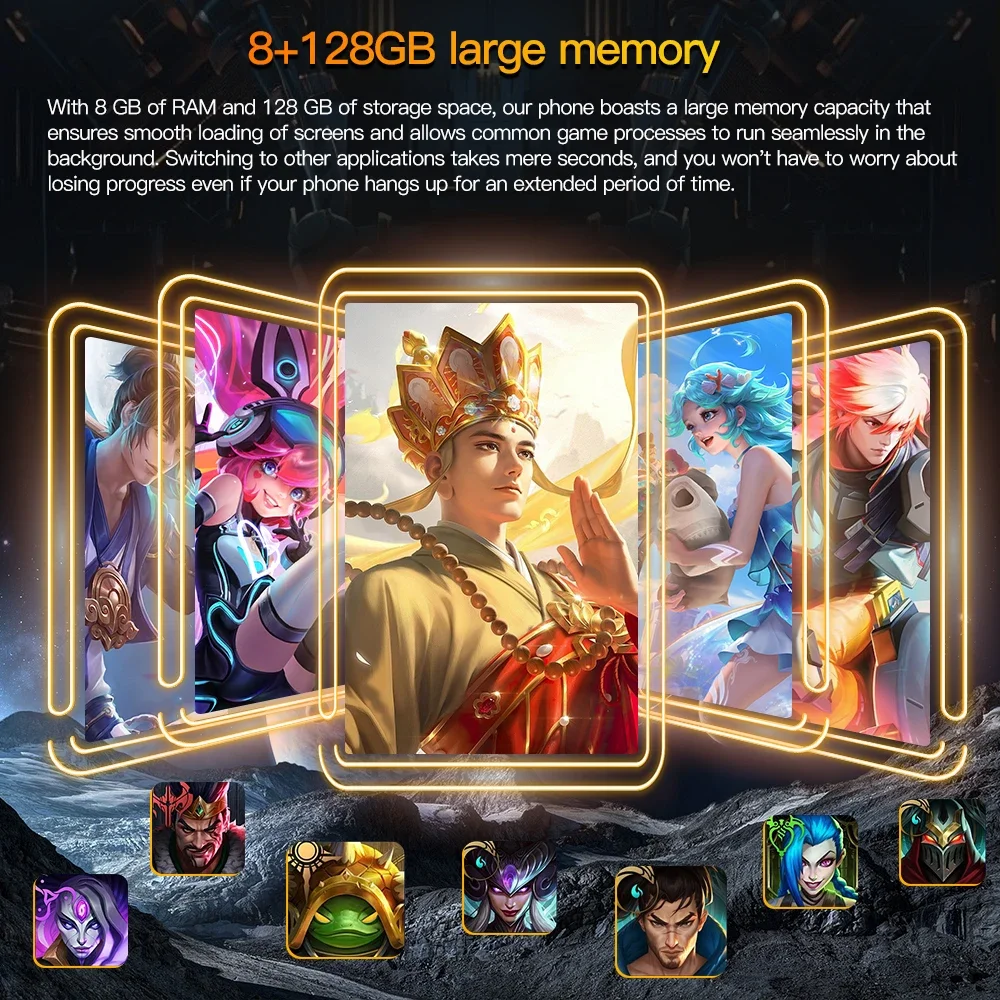 FUFFI-Note 13 Pro,Mobile phones,NFC,6.8inch,8GB RAM 128GB ROM,5000mAh ...