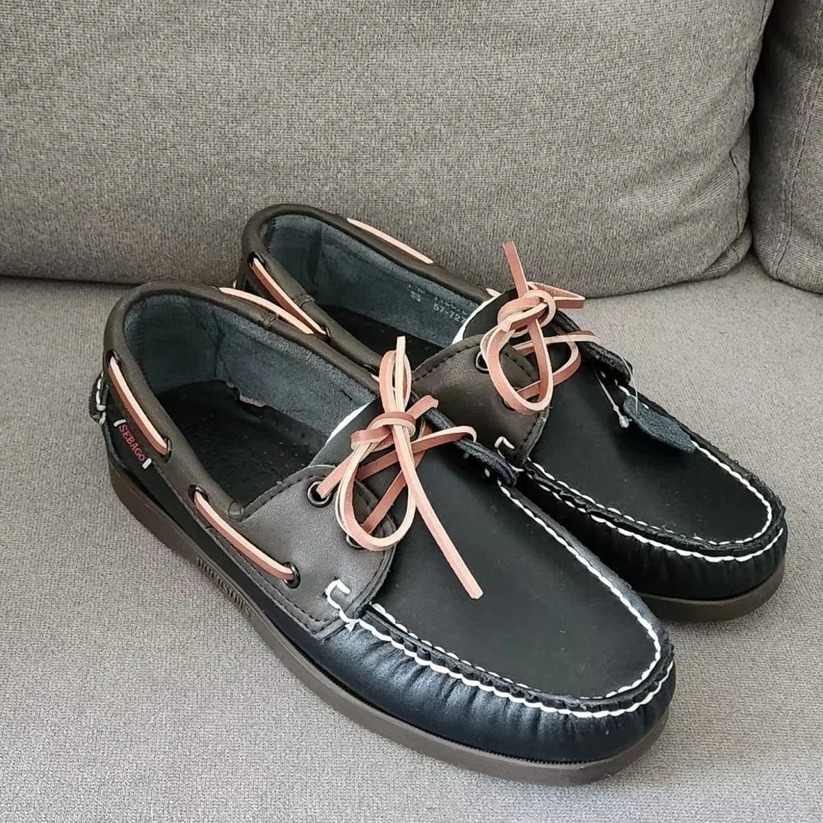 Sebago-Men-Homme-Femme-Authentic-Docksides-Shoes-Premium-Leather-Moc ...