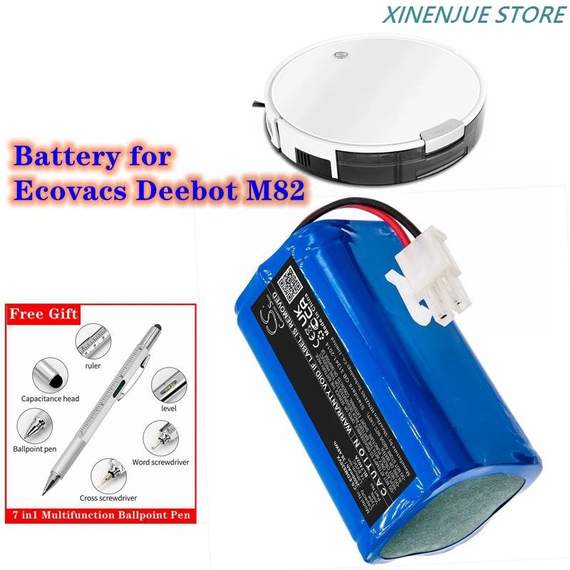 Robot Vacuum Cleaner Battery 14.8v/2600mah Ur18650zt-4s1p-aaf,bl7402a ...
