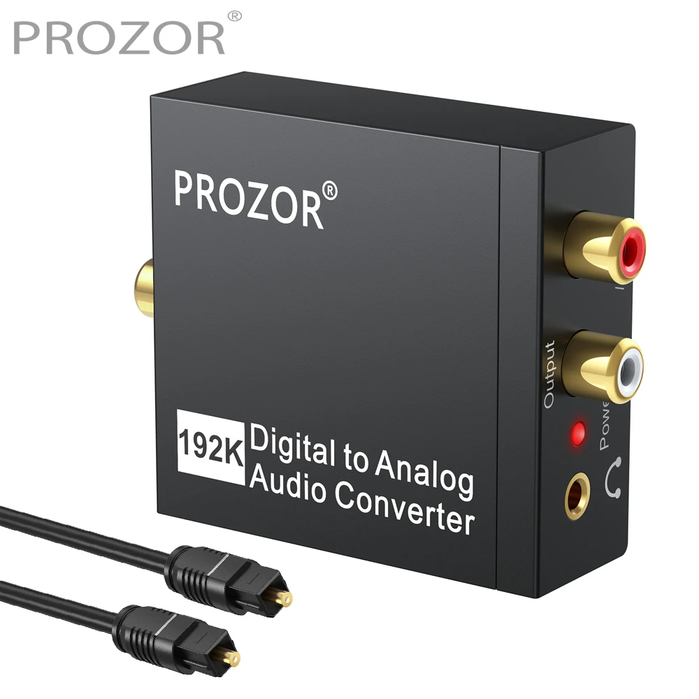 Prozor Dac Digital To Analog Converter Optical Coaxial Fiber Spdif To ...