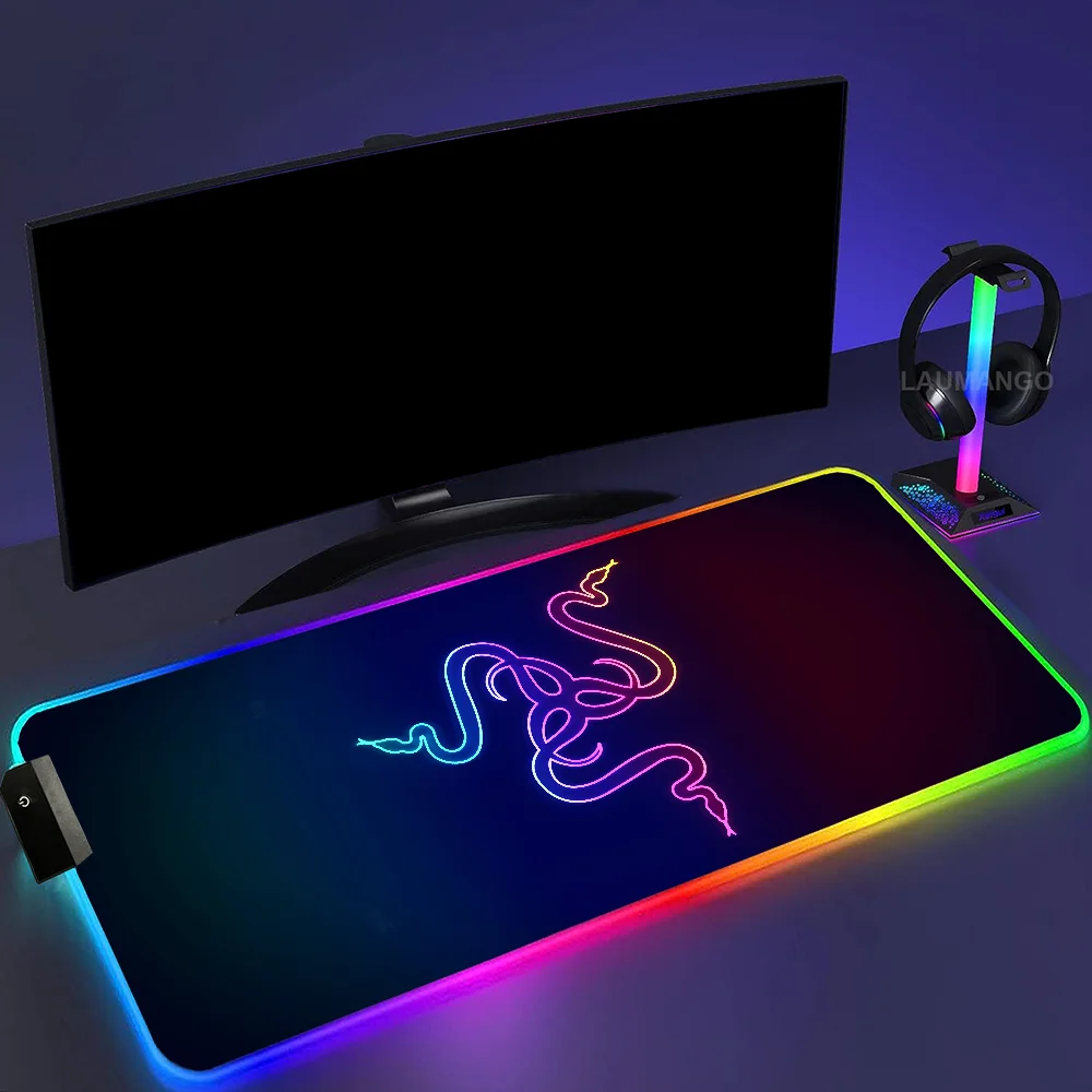 RAZER-Estendido-Gaming-Mouse-Mat-Acess-rios-PC-Deskmat-Gamer-Rgb-Anime ...