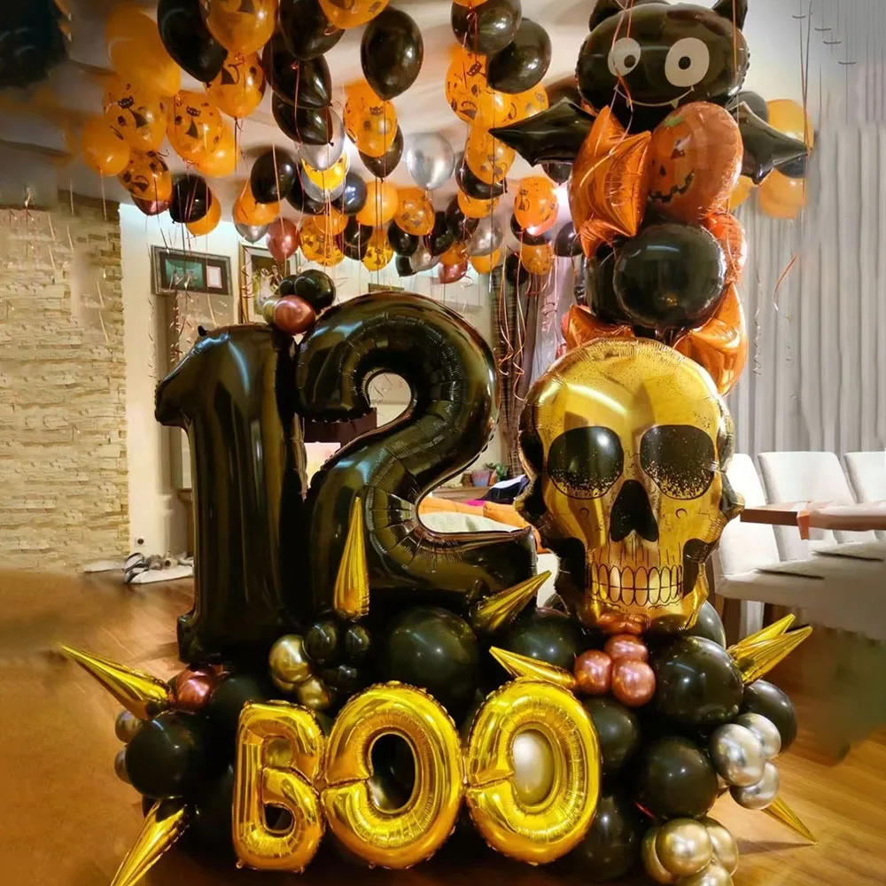 Boo Halloween Decorations | Boo Halloween Balloons | Halloween Boo Bats ...